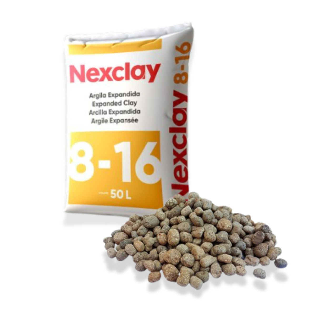 Argila Expandida Nexclay 8-16 | Isolamento e Drenagem | Majodir ...