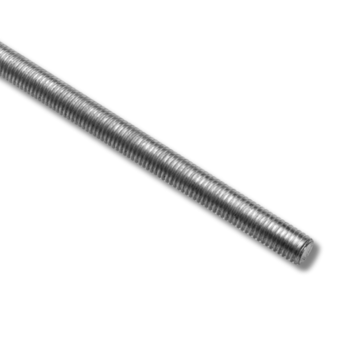 Varão Roscado Zincado 6 mm - 2 metros - 09101205 - Majodir