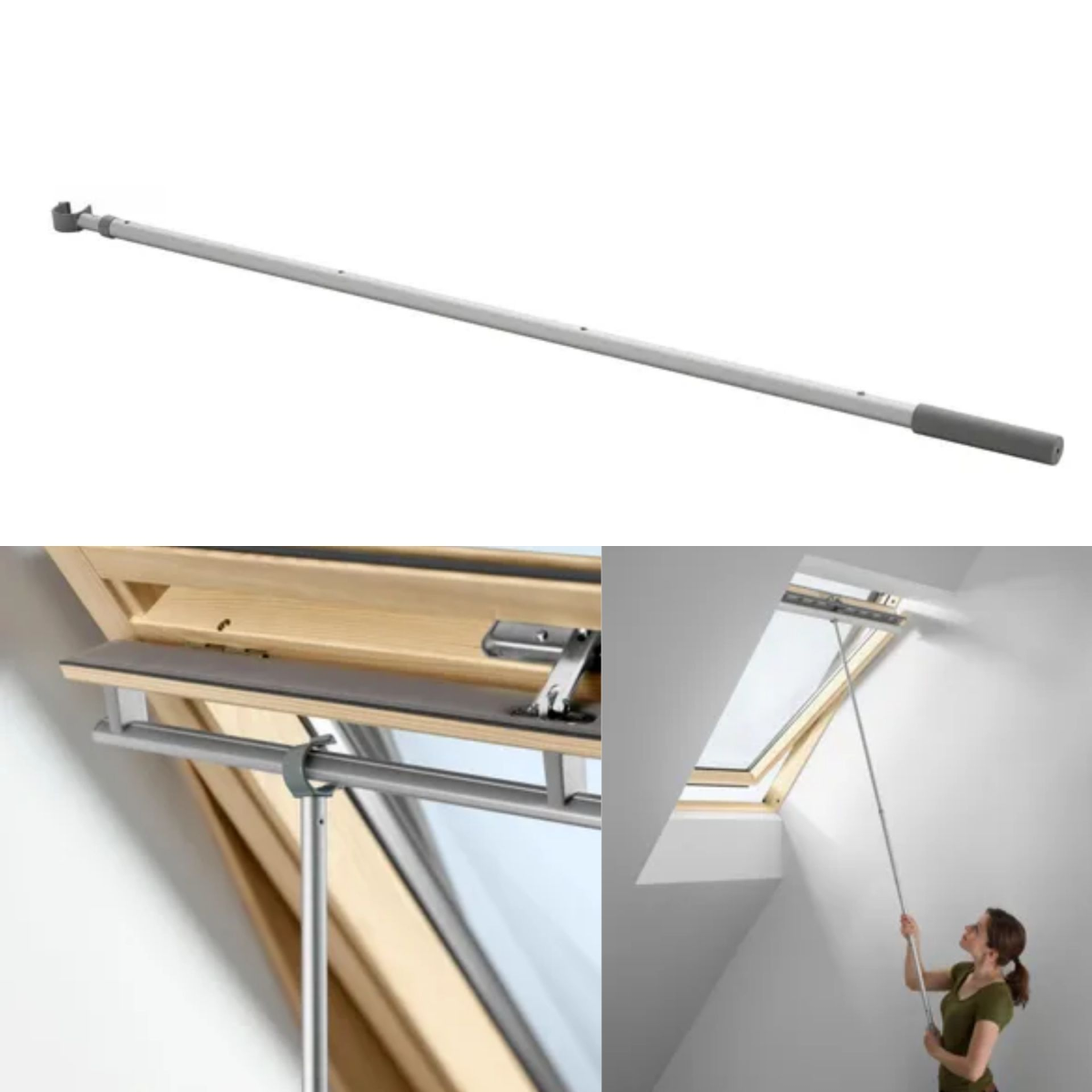 Varão Extensível para operar janelas e cortinas VELUX ZCT 200 K ...
